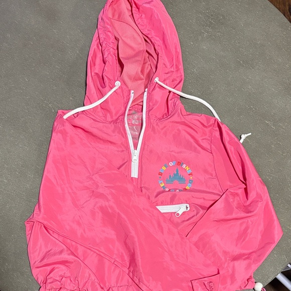 Disney | Jackets & Coats | Disney Pink Dose Of Disney Windbreaker For ...